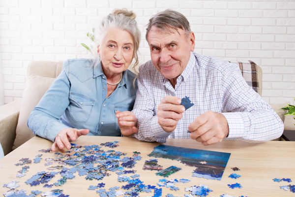 Els (77) en Dirk (81) puzzelen voor een betere wereld